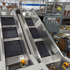 Output Multiplier Sack Chute for Sortation Systems | NPI