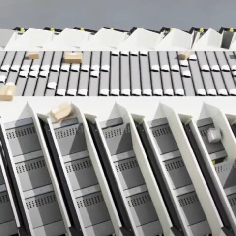 Output Multiplier Sack Chute for Sortation Systems | NPI