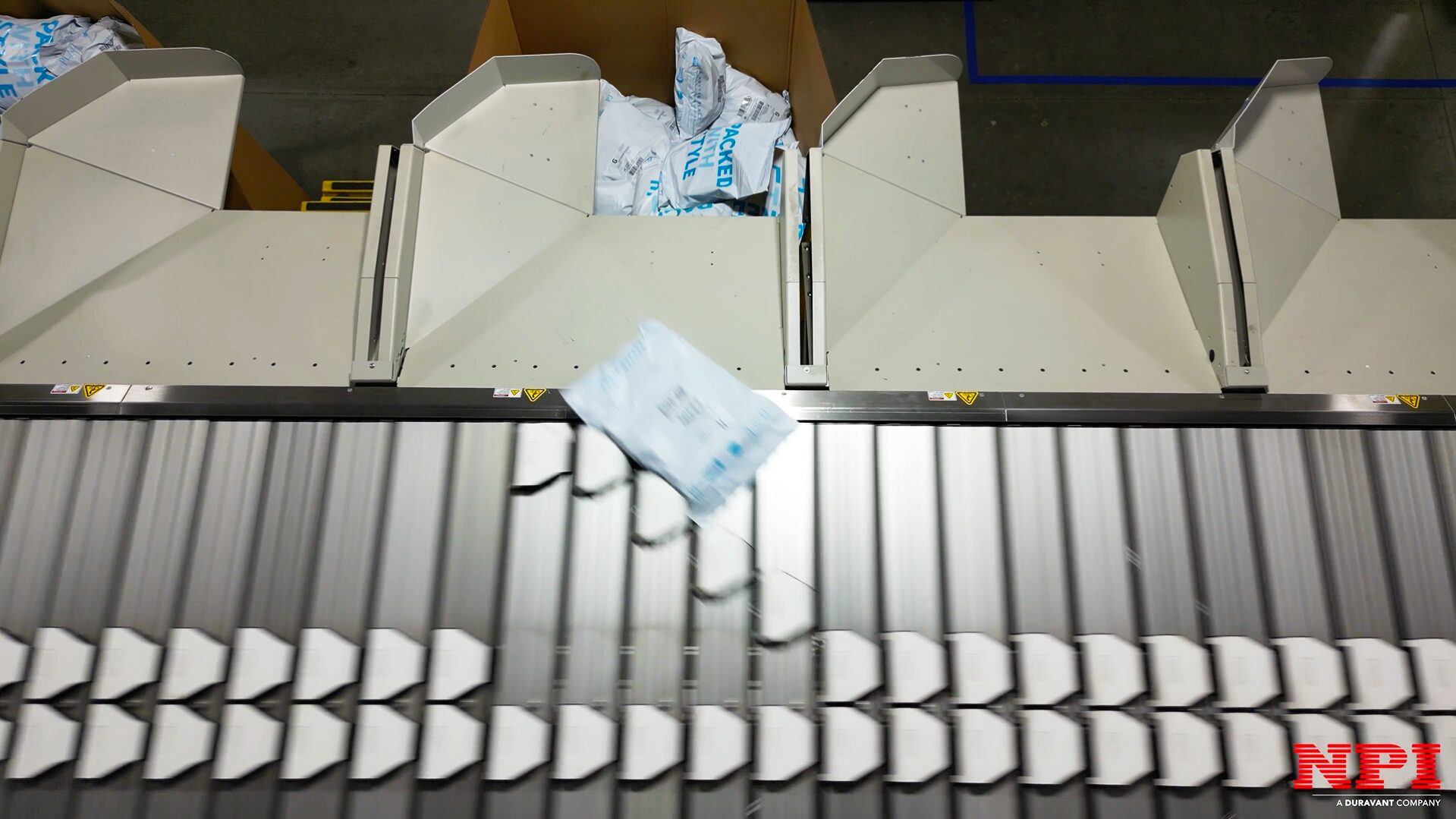 Efficient Parcel Sortation Systems | NPI Sorters